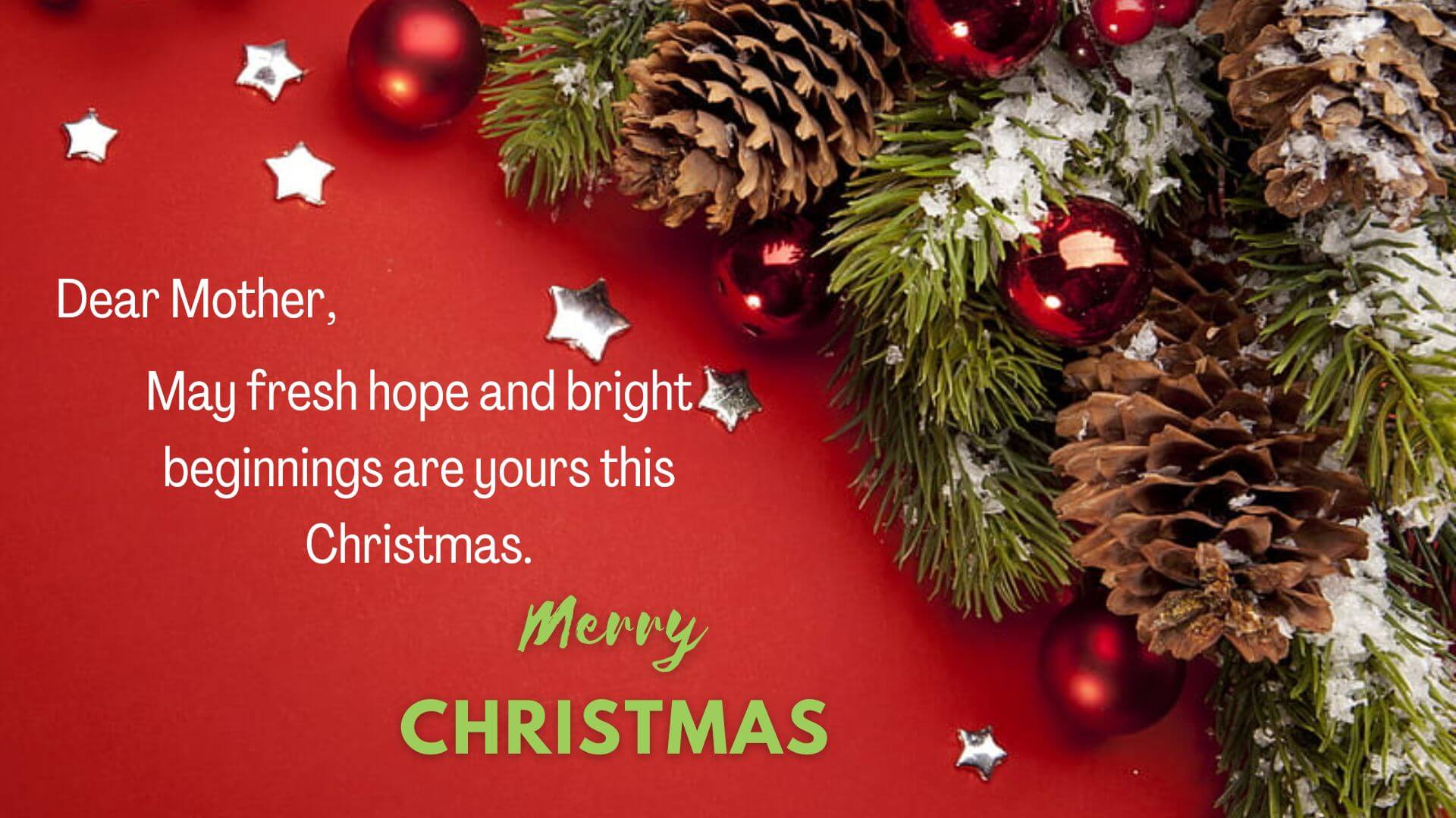 51 Merry Christmas wishes for mothers