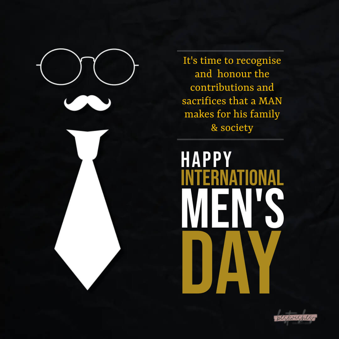 50+ International Men's Day Wishes, Quotes, Greetings, Whatsapp Status