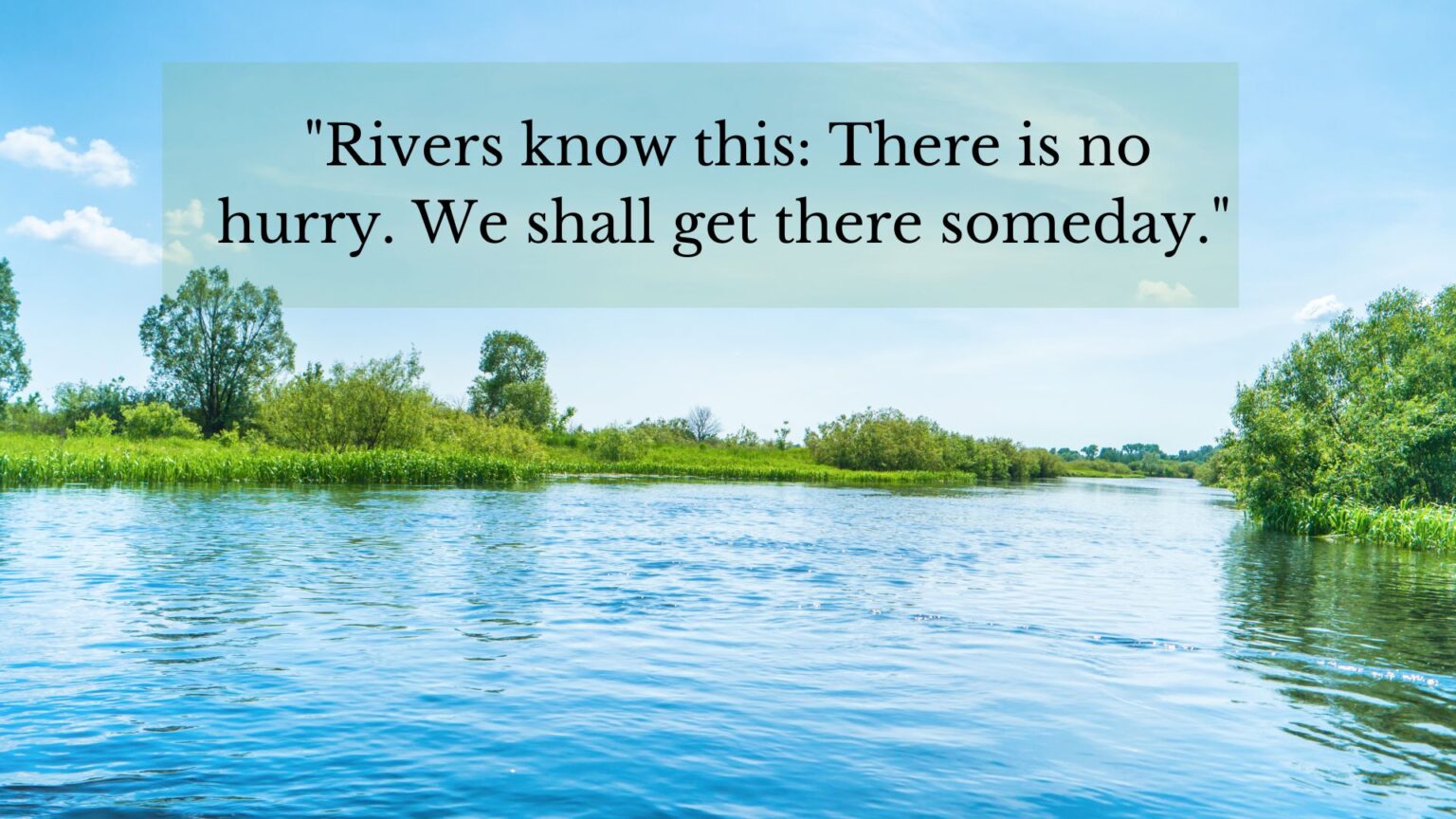World Rivers Day Greeting Messages, Slogans and Quotes