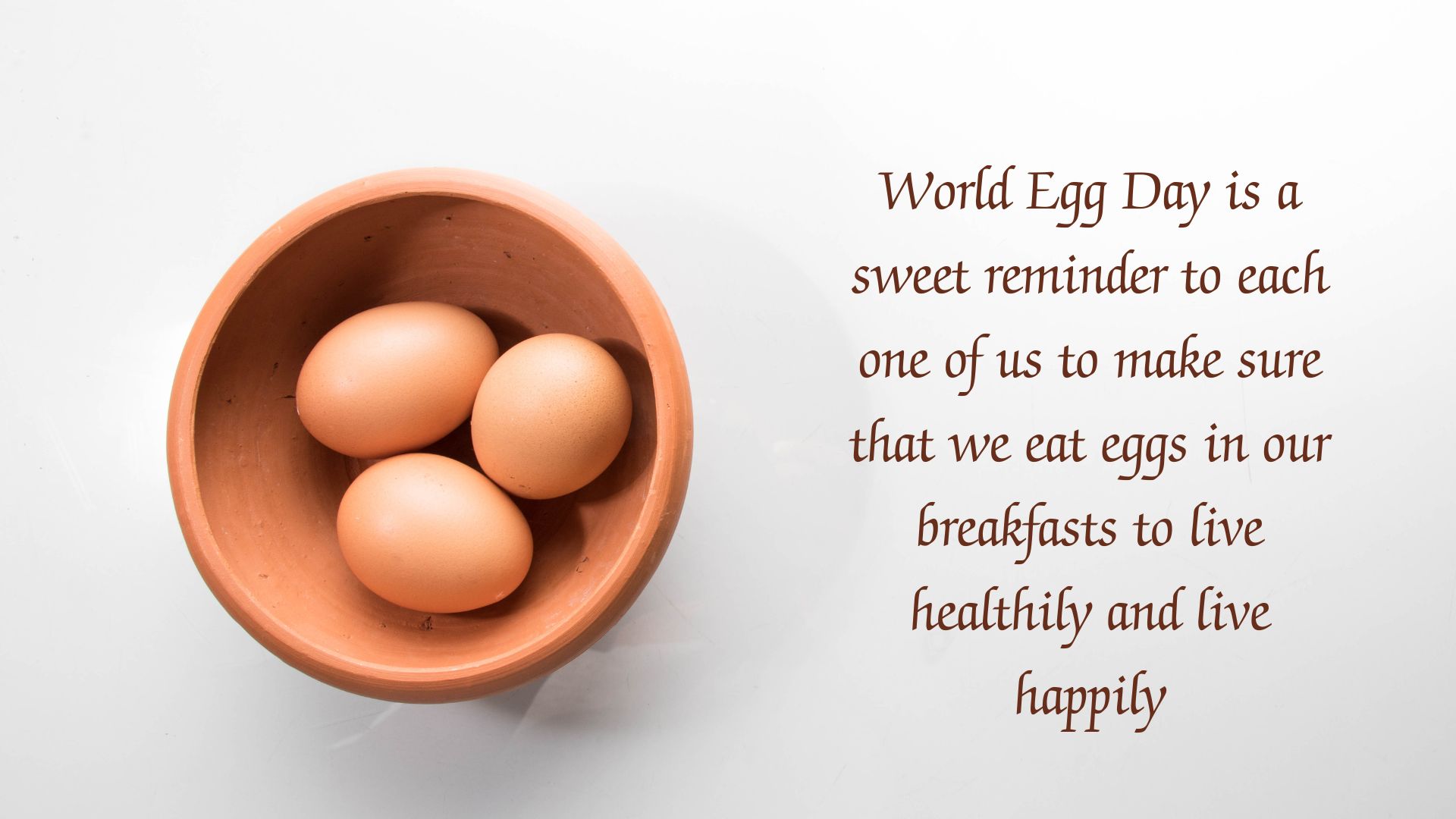World Egg Day Quotes, Messages & Theme